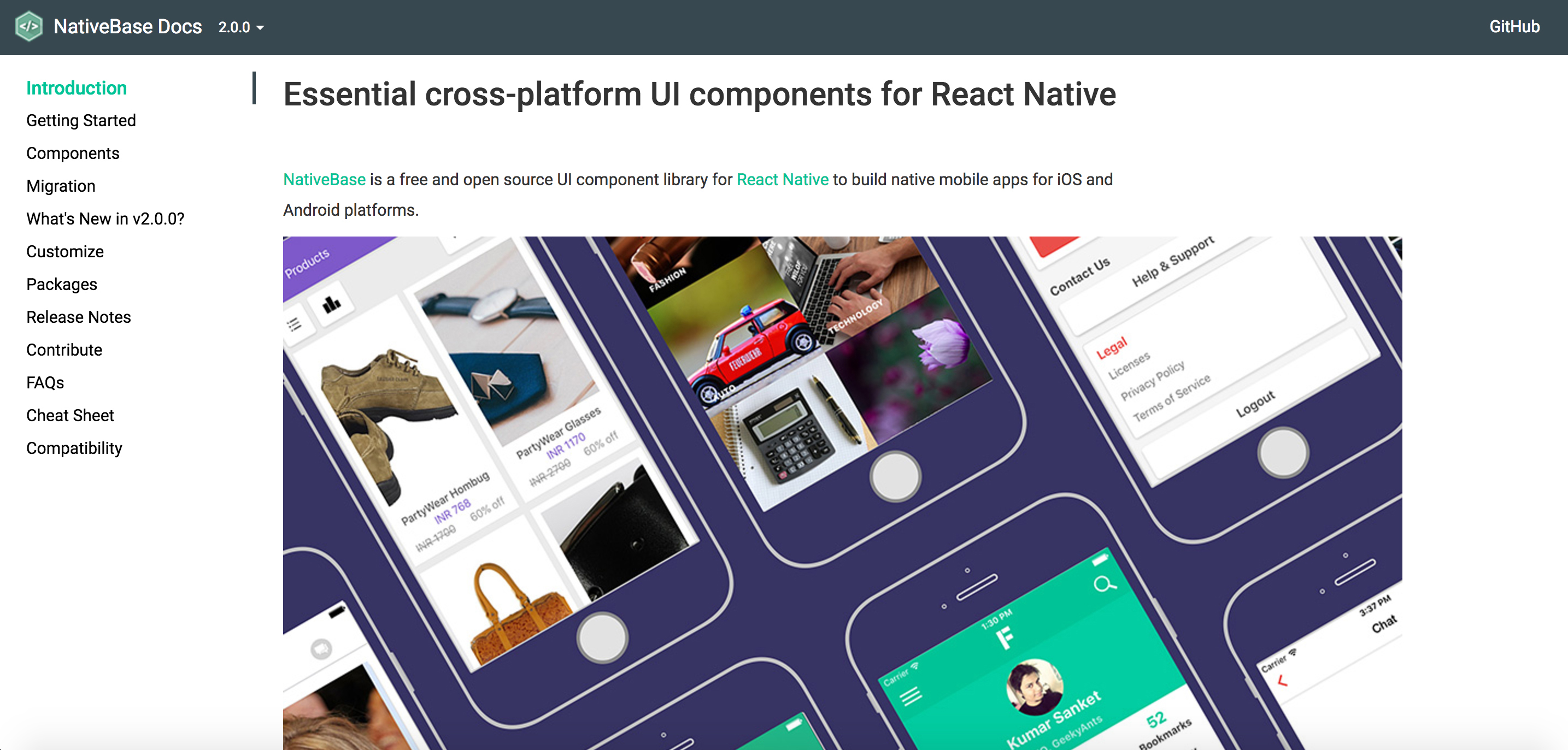 NativeBaseをはじめとするUI関連のライブラリを活用してReactNativeでUIサンプルを作成した際の詳細解説 #JavaScript - Qiita