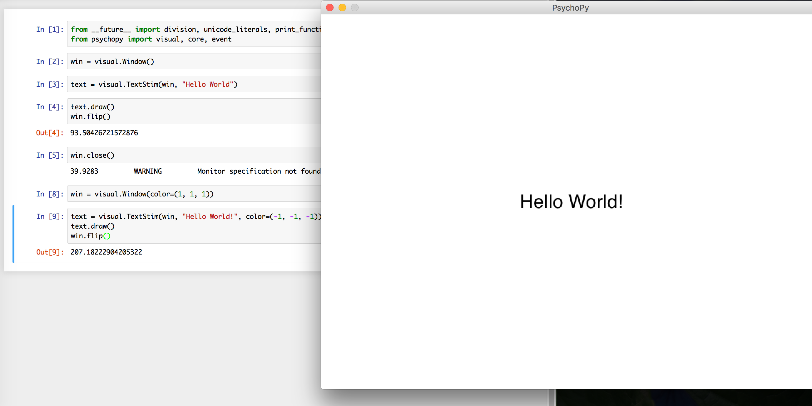 PsychoPy + Jupyter Notebookで快適な心理学実験・分析環境を構築する #Python - Qiita