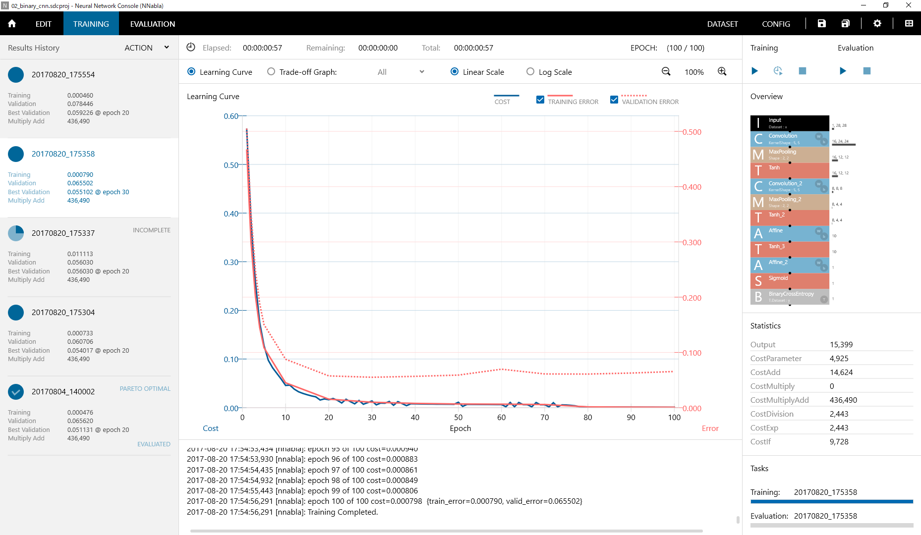 Neural Network ConsoleでNVIDIAGPUの動作確認まで #人工知能 - Qiita