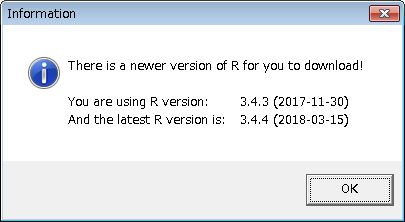 RstudioからRのバージョンアップを行おうと思ったけど、結局RGuiからした＋文字化け対処 #RStudio - Qiita