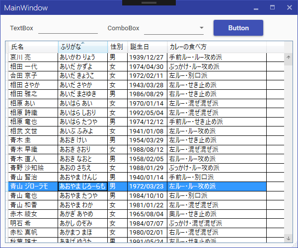 [WPF] DataGridのデザイン変更 #C# - Qiita
