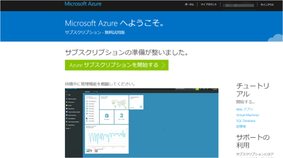 AzureのVisual Studio Dev Essentials でアカウント登録 #初心者 - Qiita
