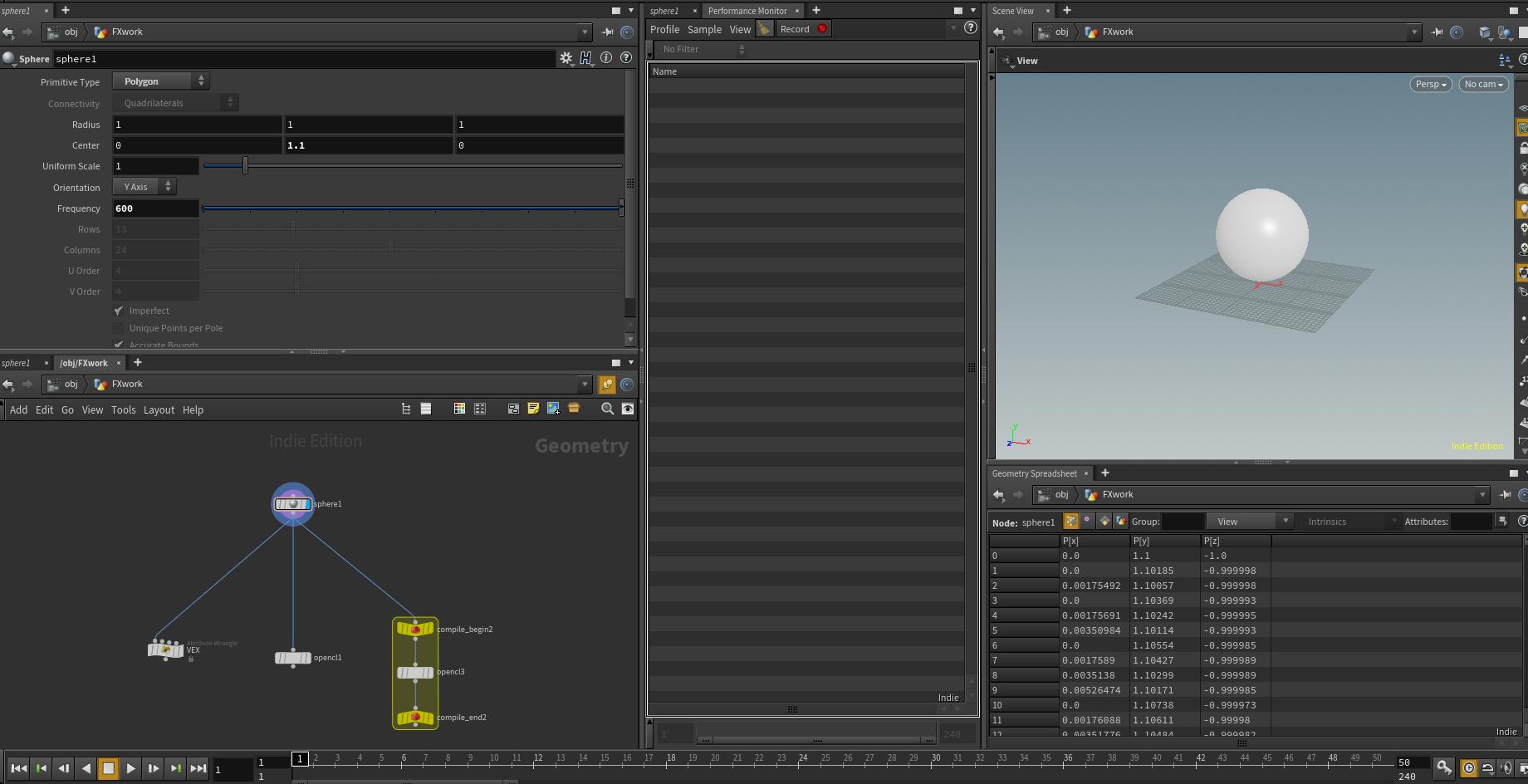 VEX(SIMD) VS OPENCL(GPU&CPU) #HOUDINI - Qiita