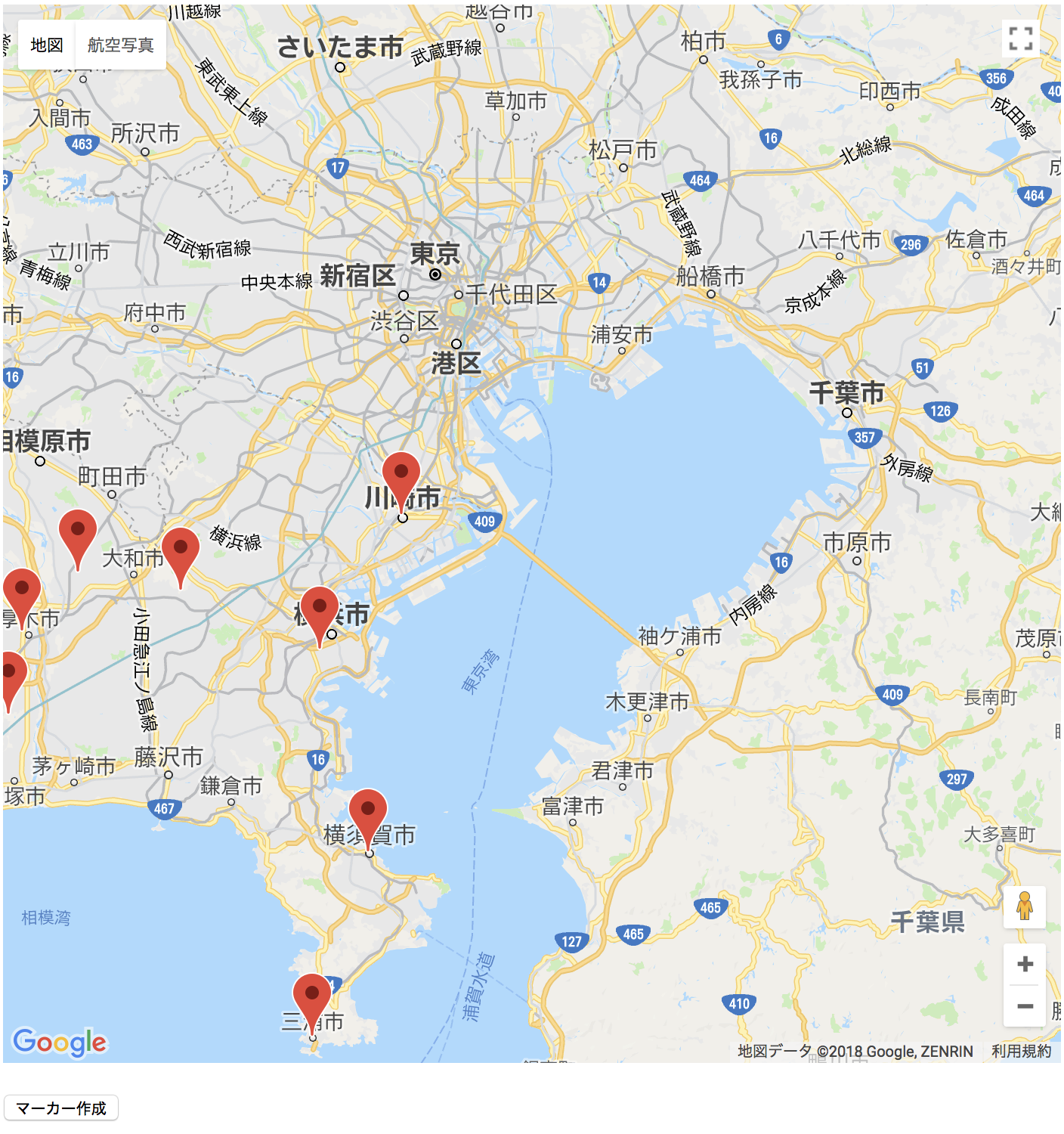 GoogleMapsAPIを使ってみる #JavaScript - Qiita