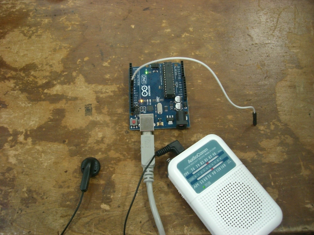 arduinoでAMラジオを鳴らす #Arduino - Qiita