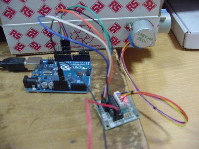 arduinoでユニポーラ・ステップ・モーター #Arduino - Qiita