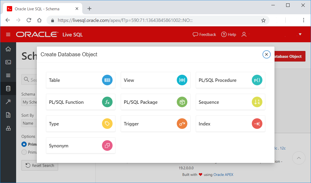 最新のSQLに触れられるOracle LiveSQL の紹介 #oracle - Qiita