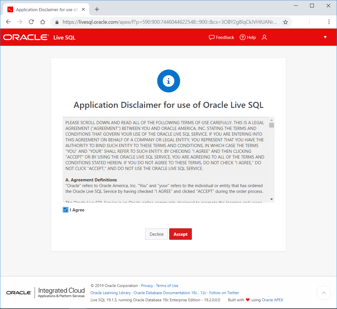 最新のSQLに触れられるOracle LiveSQL の紹介 #oracle - Qiita