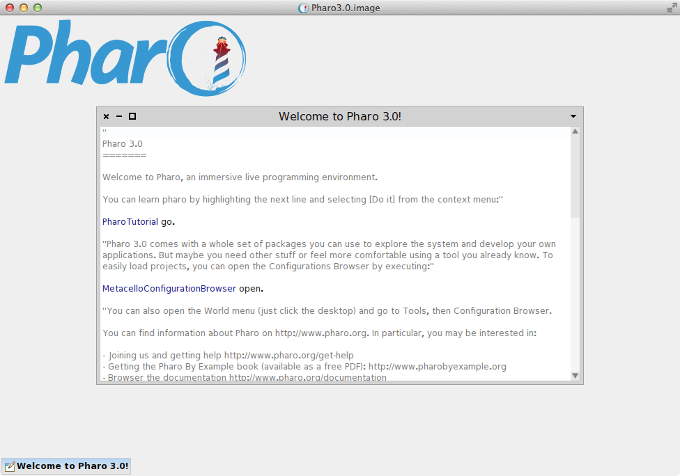 Smalltalk入門（Pharo Smalltalkインストール） #Smalltalk - Qiita