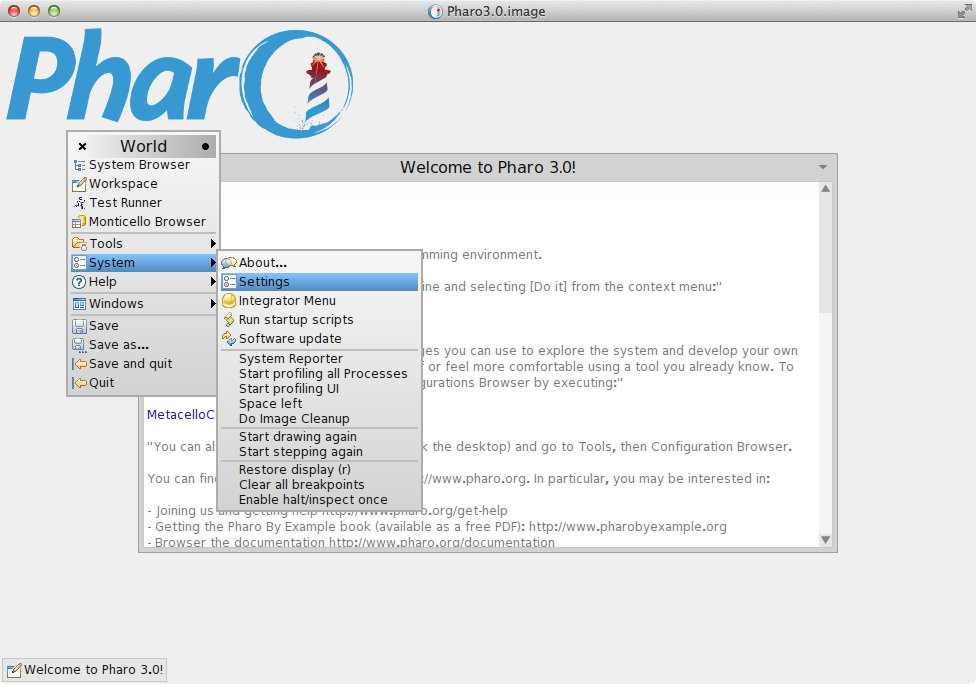 Smalltalk入門（Pharo Smalltalkインストール） #Smalltalk - Qiita