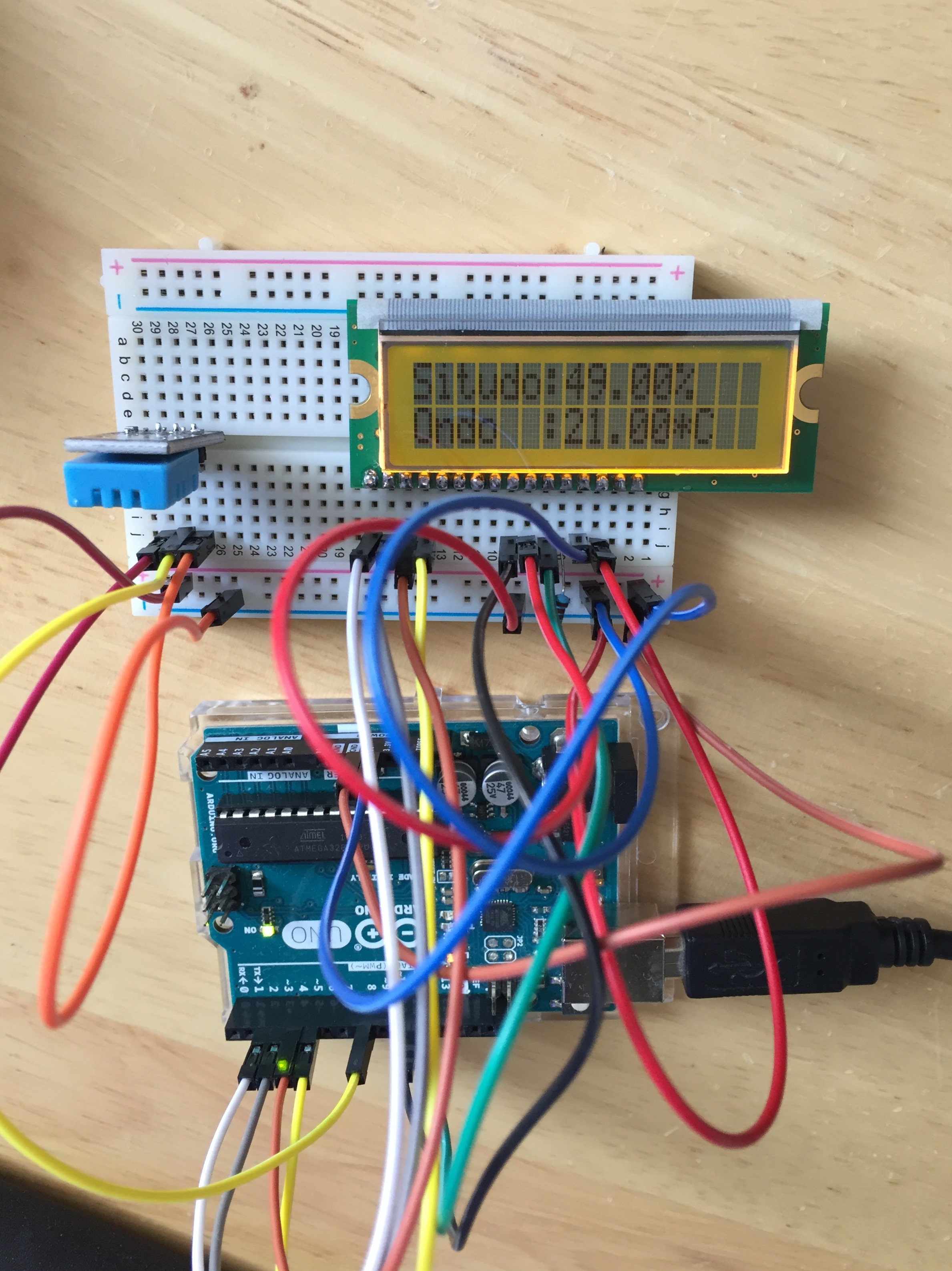 Arduinoで温度湿度を計測してlcdで表示する Arduino Qiita 7100