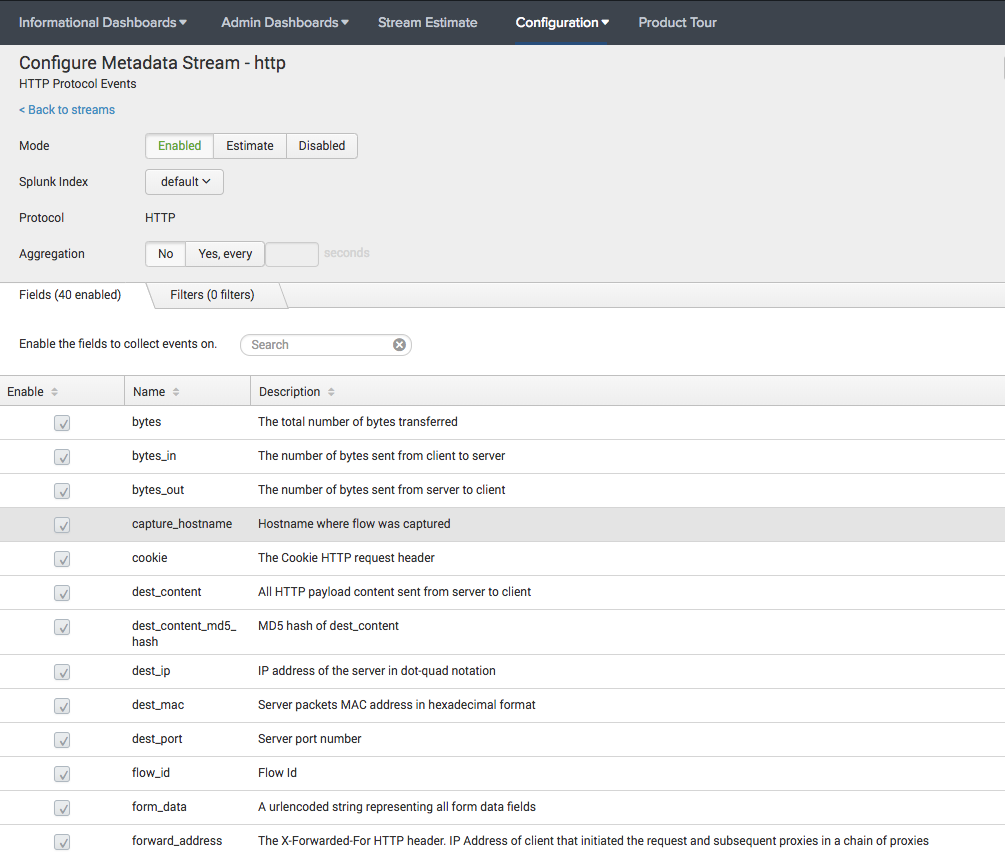 Splunk Streamを使って http通信のWire Dataを可視化 #Apache - Qiita