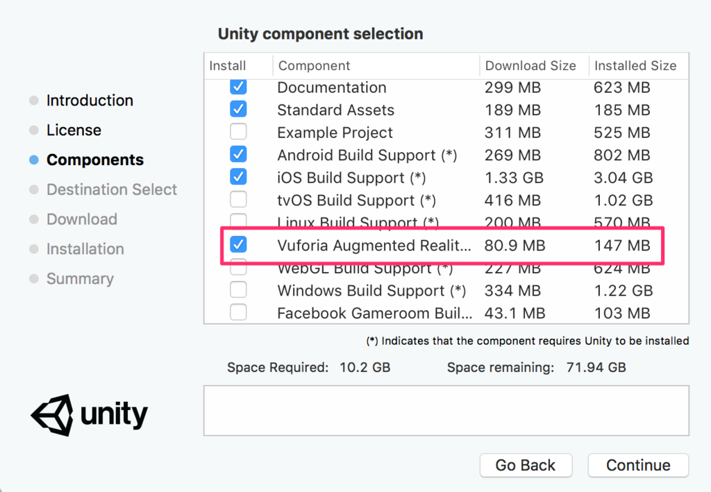 【Unity】UnityインストールからARアプリ作成まで(iOS, Android)【Vuforia】 #vuforia - Qiita