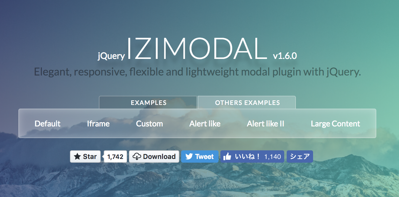jsプラグイン「iziModal」で超簡単にモーダルウィンドウを表示 #JavaScript - Qiita