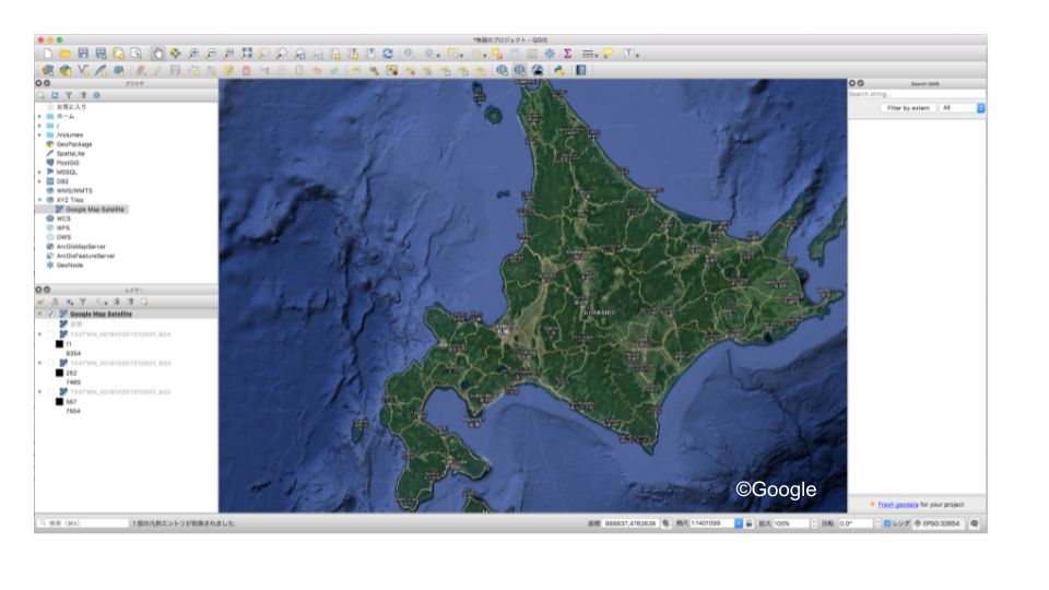 GISソフト（QGIS)でGoogle Mapなどの汎用地図をプラグインする方法． #GoogleMaps - Qiita
