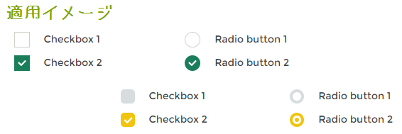 【JavaScript】iCheckでチェックボックスとラジオボタンを装飾する【ライブラリ】 #jQuery - Qiita