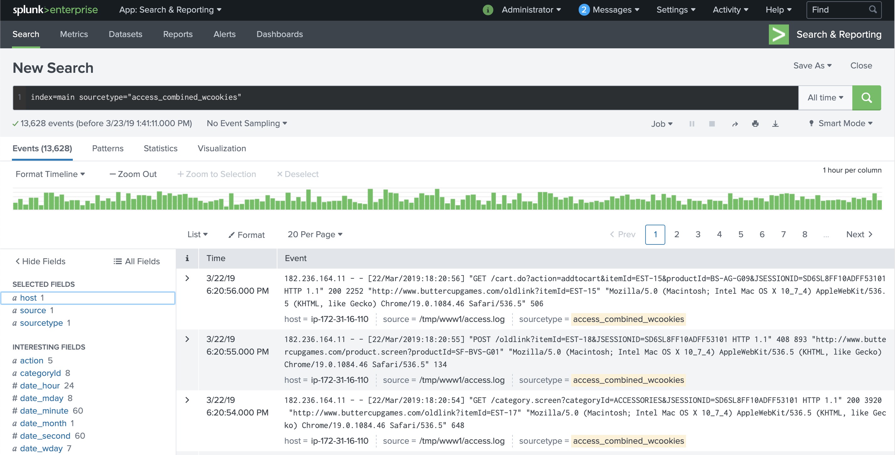 Splunk Universal Forwarderでデータ転送してみる #log - Qiita