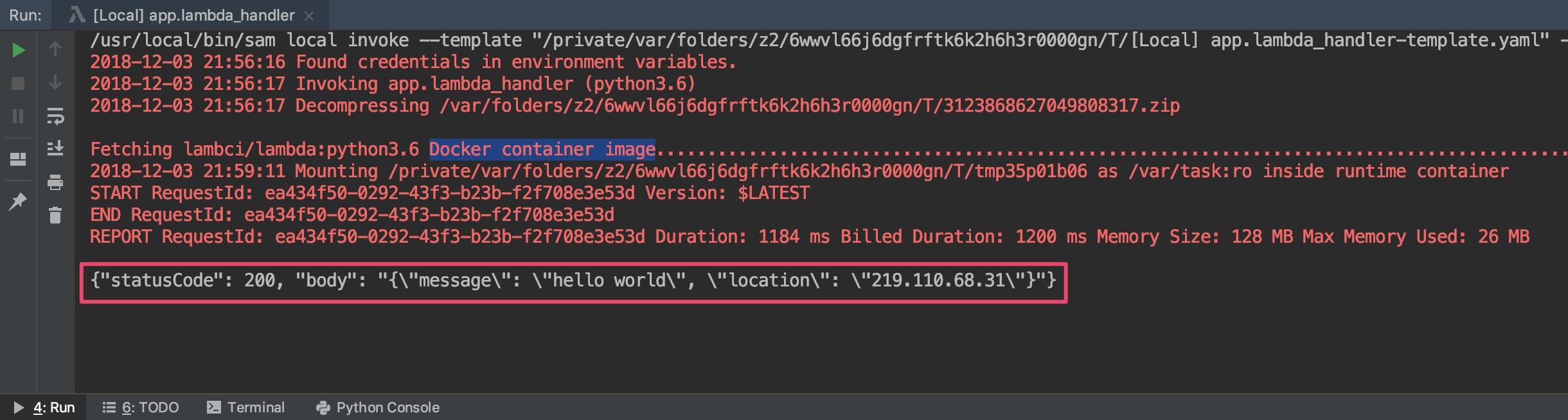 Pycharmの力を使って爆速でAWS Lambdaを開発・テスト・デプロイする方法 #Python - Qiita