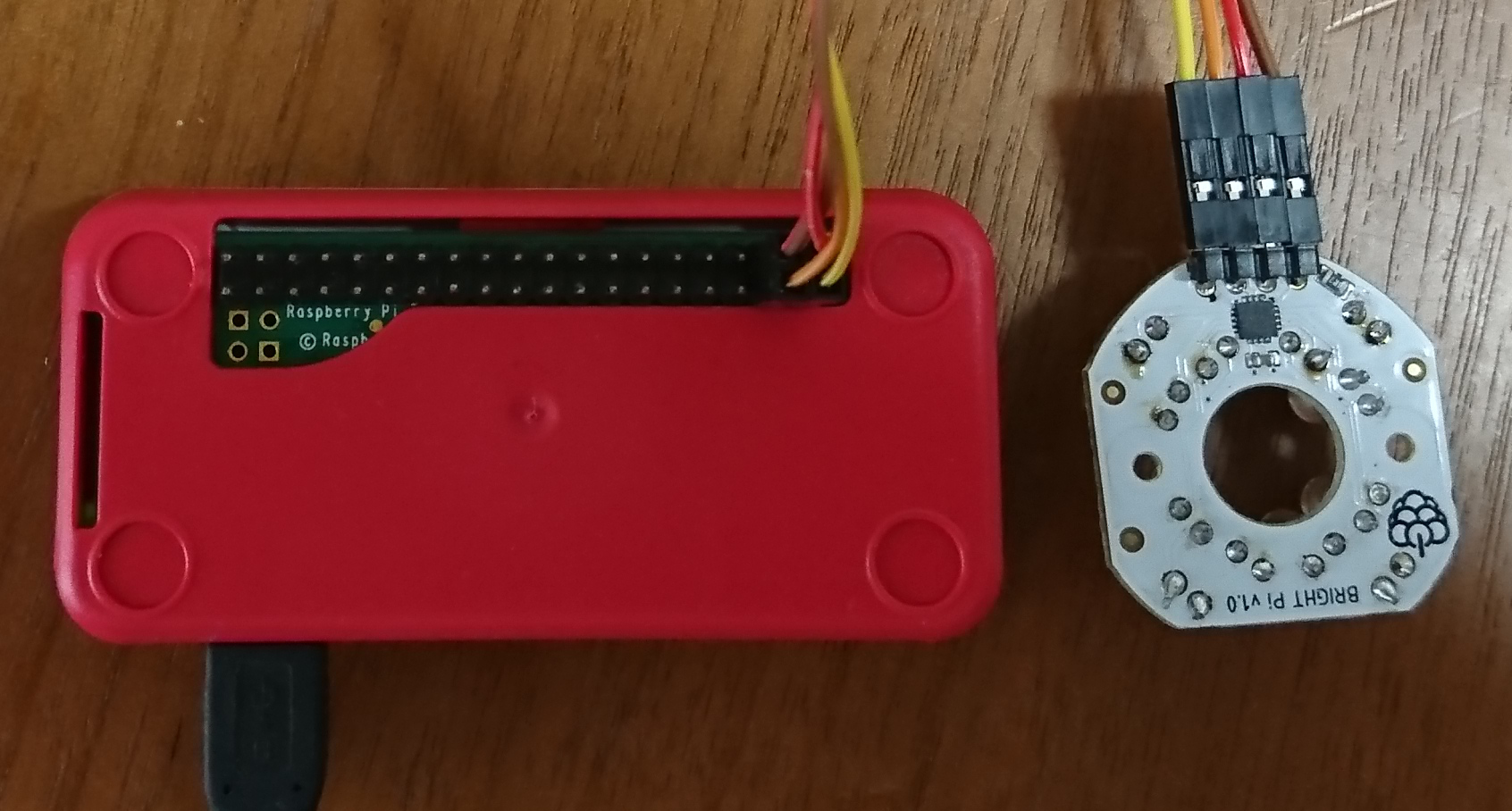 Raspberry Pi Zero (W) にBright Piを取り付けてみた #RaspberryPi - Qiita