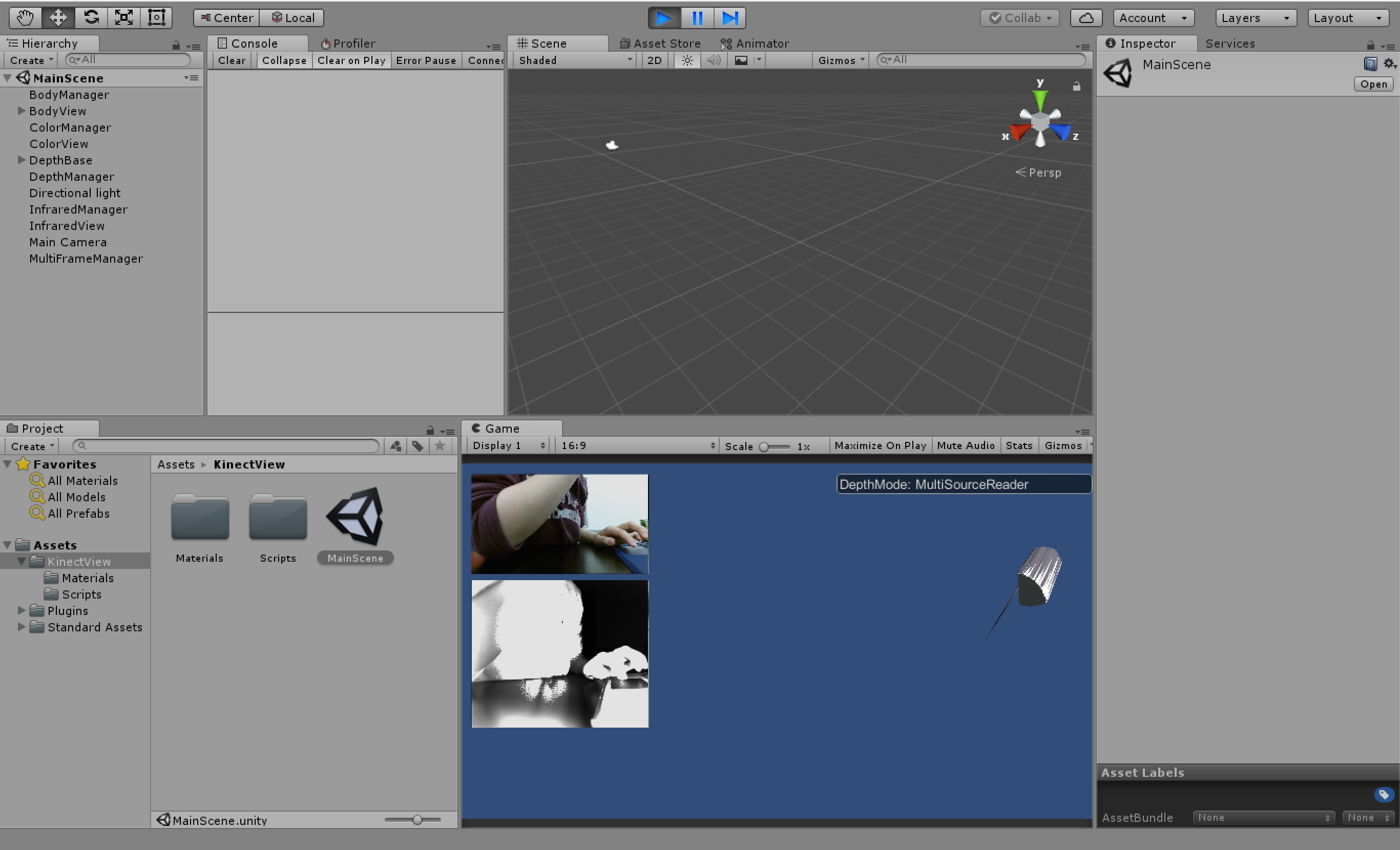 UnityでKinectを動かす #KinectV2 - Qiita
