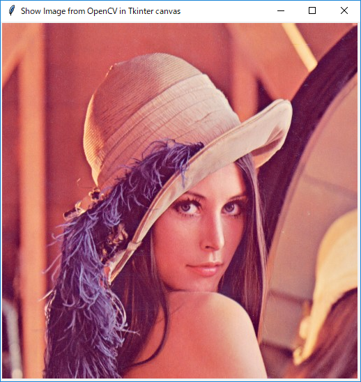 Tkinterで作成したウインドウにOpenCV-Pythonの画像を表示 #Python3 - Qiita