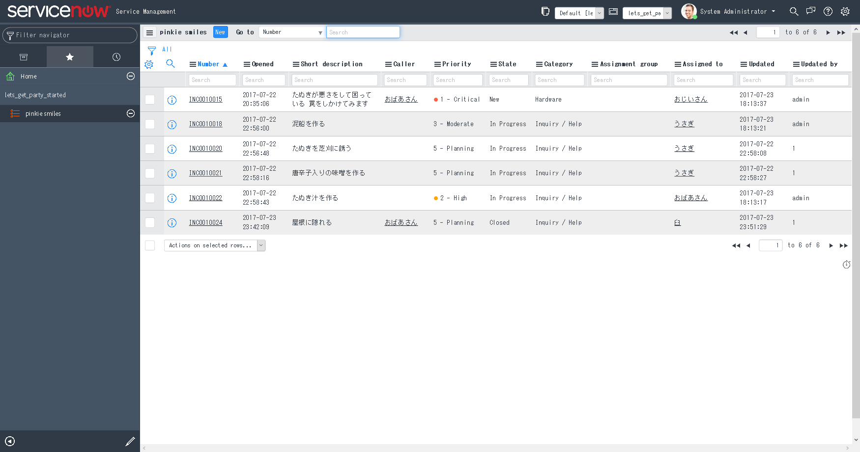 ServiceNowでテンプレート(定型入力)を適用する #ServiceNow - Qiita
