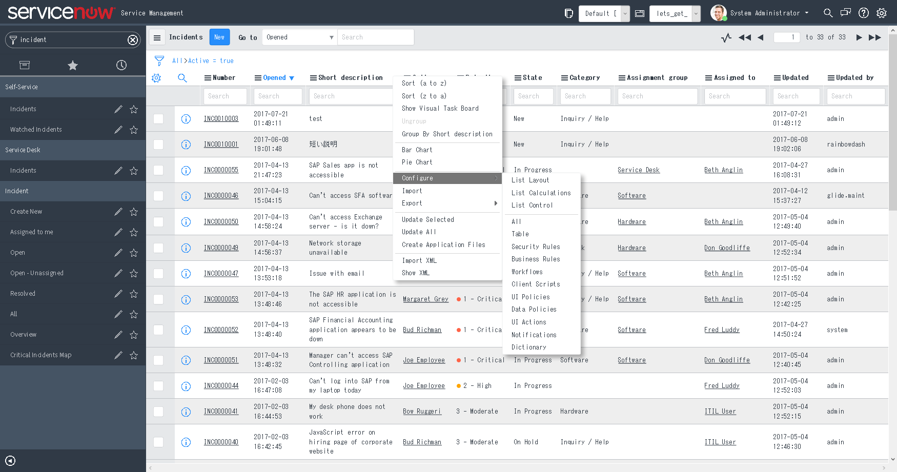 ServiceNowのdeveloper Instanceでインシデント管理システムを作る #ServiceNow - Qiita