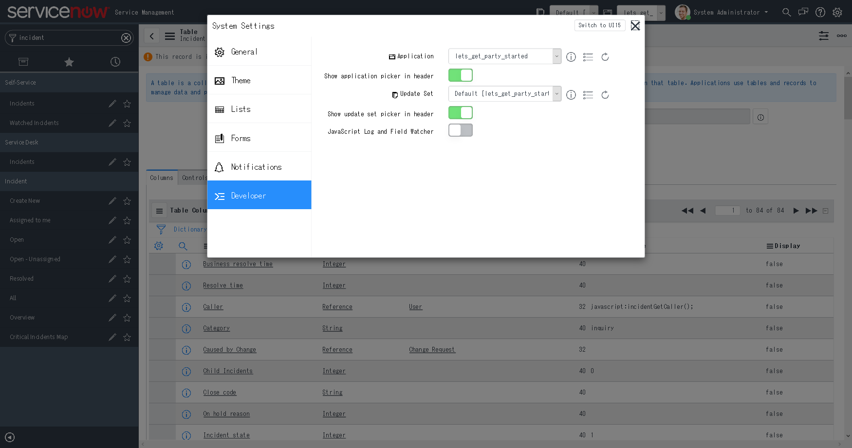 ServiceNowのdeveloper Instanceでインシデント管理システムを作る #ServiceNow - Qiita