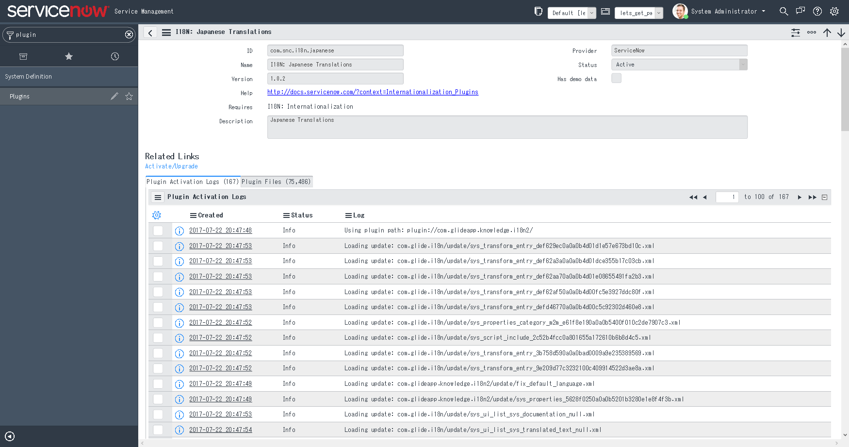 ServiceNowのdeveloperインスタンスを日本語化してJapanのTimezoneを設定する #ServiceNow - Qiita