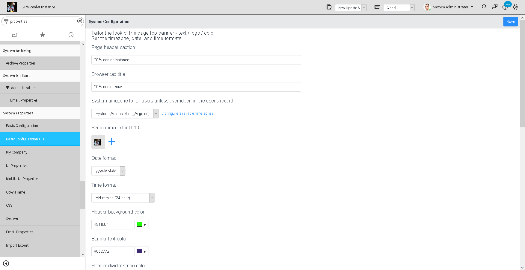 ServiceNowでHeaderやMenuやBrowser Tab Titleを変更する #ServiceNow - Qiita