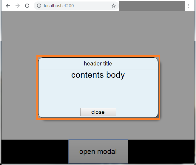 [angular] Ngcomponentoutlet を使ってモーダルダイアログを実装する Angular Qiita