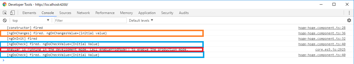 [Angular] ライフサイクルメソッドをみる(ngDoCheck) #Angular - Qiita