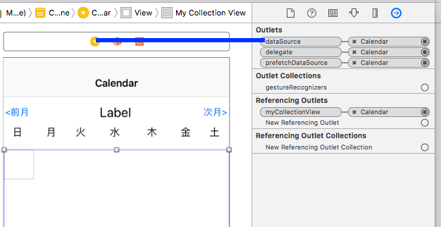 【swift 4】 Uicollectionviewを使ったcalendarアプリ Swift Qiita