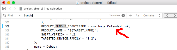 【Xcode 10】 iOS Bundle Identifier (Bundle ID) を変更する。 #Swift - Qiita