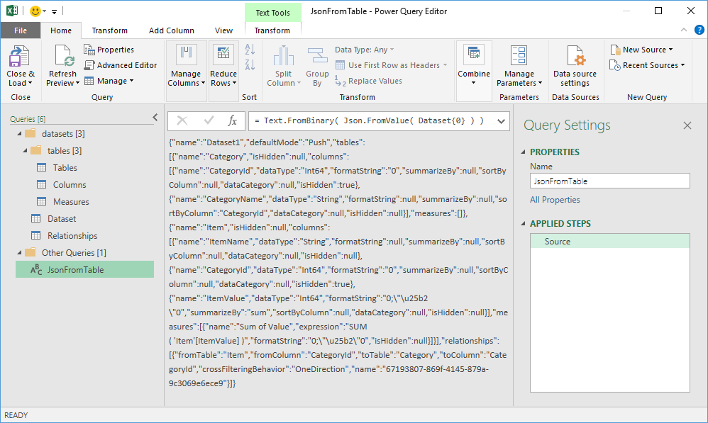Power BI REST API を使って Push をサポートするデータセットを作成 #PowerBI - Qiita