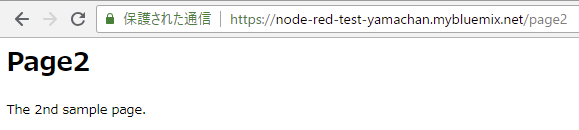 Node-RED で遊んでみる第一歩: Web ページを表示してみる #ibmcloud - Qiita