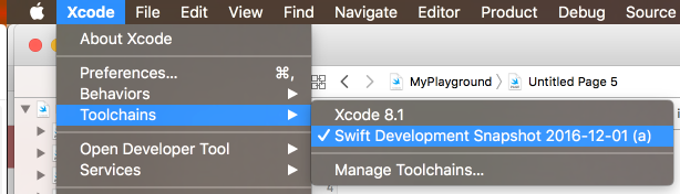Swift 3.1 を先取り👀 #Xcode - Qiita