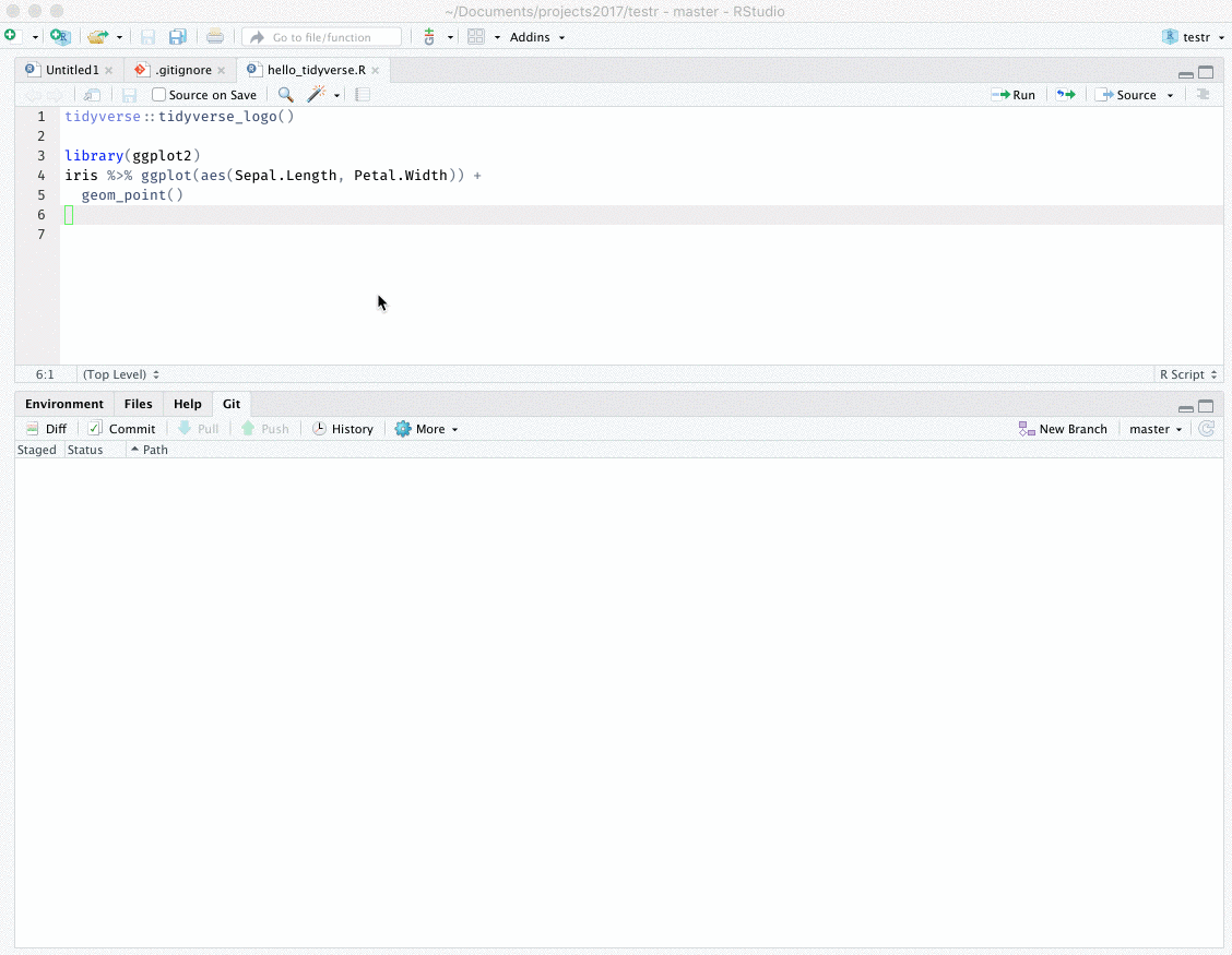 RStudioではじめるGitによるバージョン管理 #R - Qiita