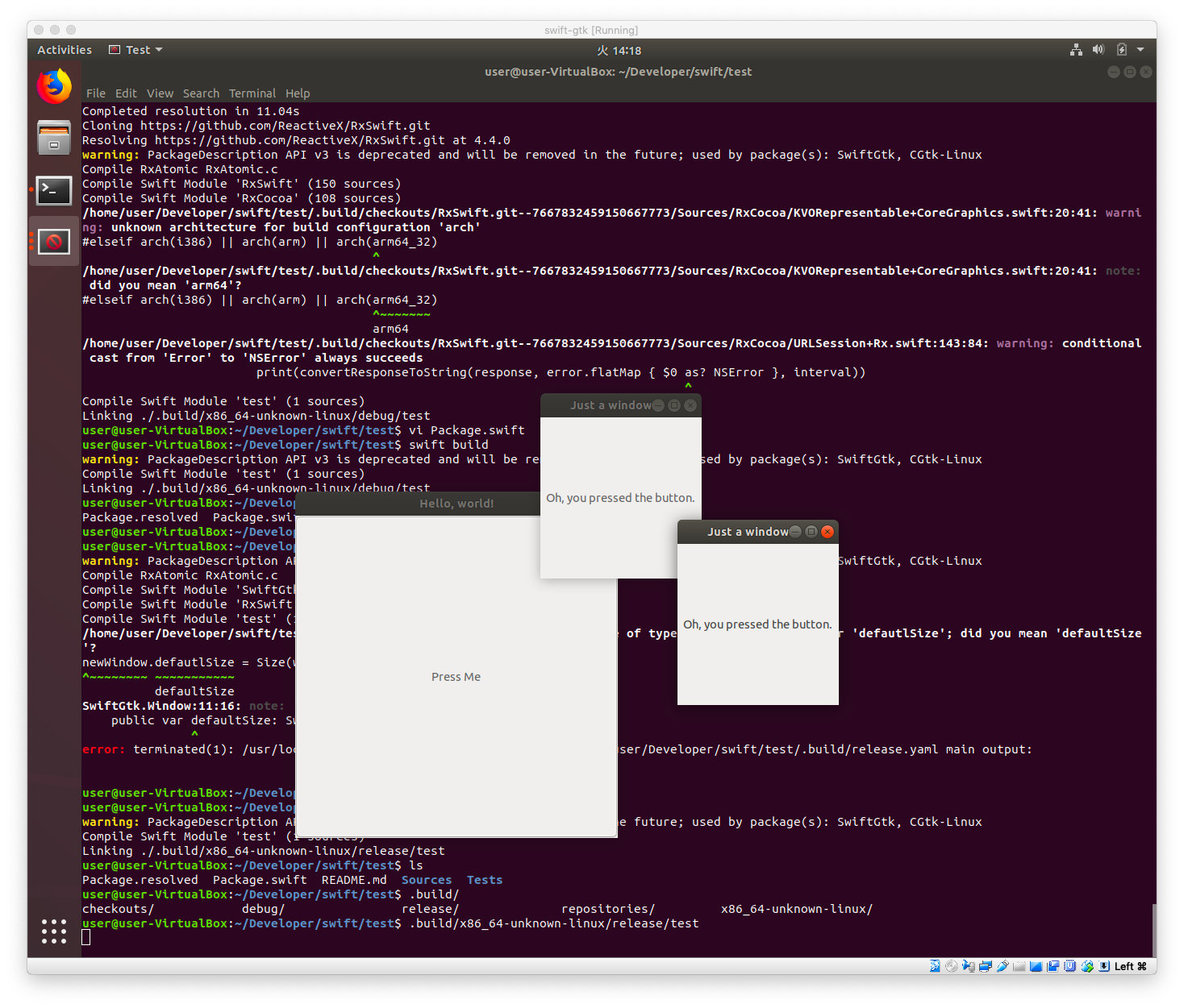 LinuxでもSwiftを使ってGUI開発をしたい!【SwiftGtk】 #gtk - Qiita