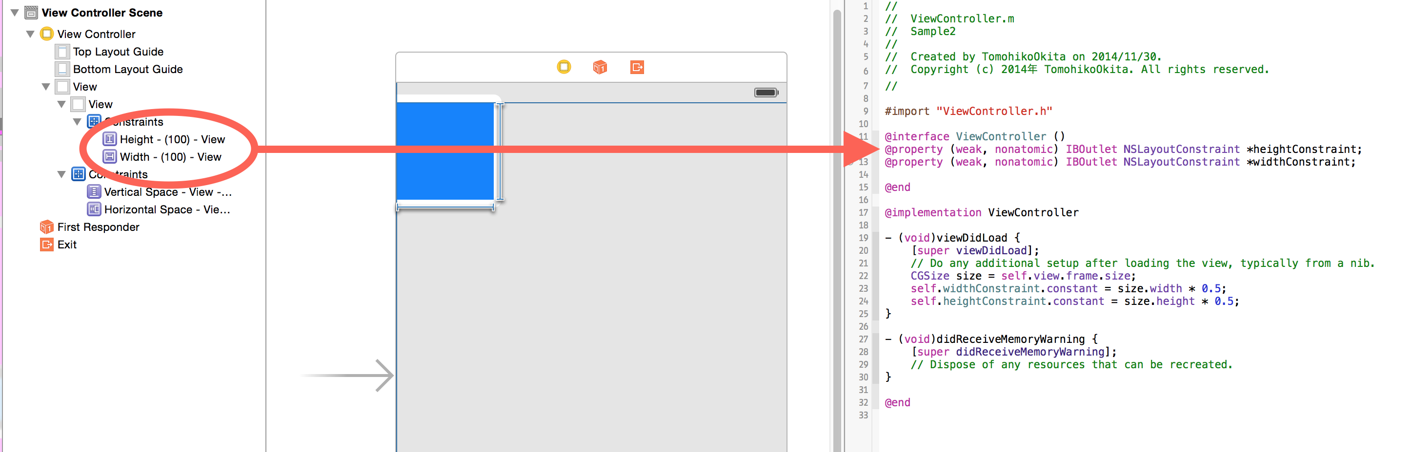 AutoLayoutで画面の大きさに比例してViewの大きさを変えたい #iOS - Qiita