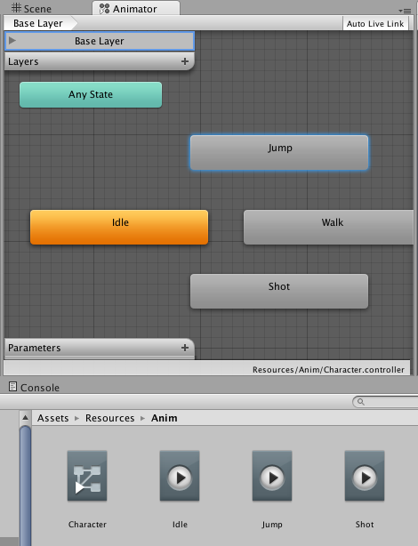 Unity2D+NGUIでゲーム作るよ！ その3 AnimationとMecanim #iOS - Qiita