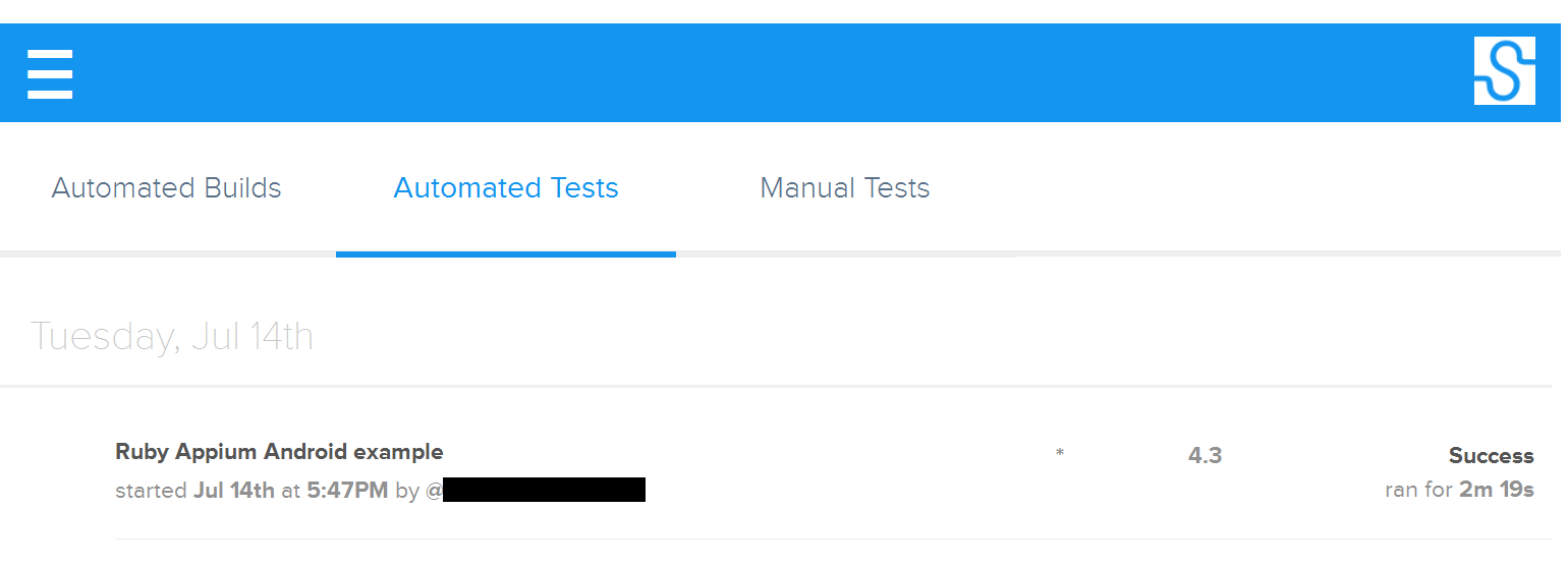 SauceLabs + AppiumでAndroidアプリのテストを走らせる #Ruby - Qiita