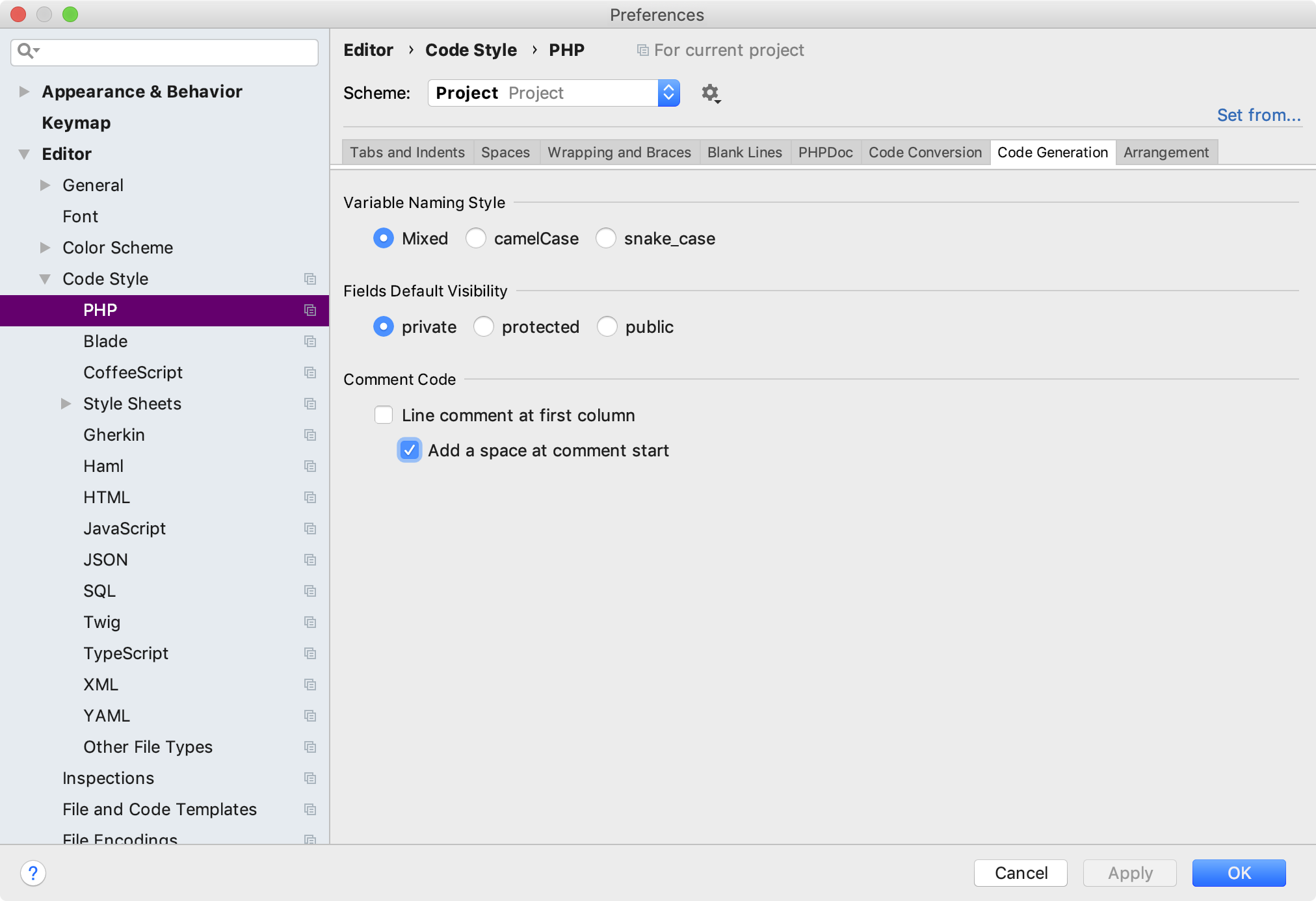 【phpstorm】phpstormでコメントアウトの位置を設定する【php】 Php Qiita 