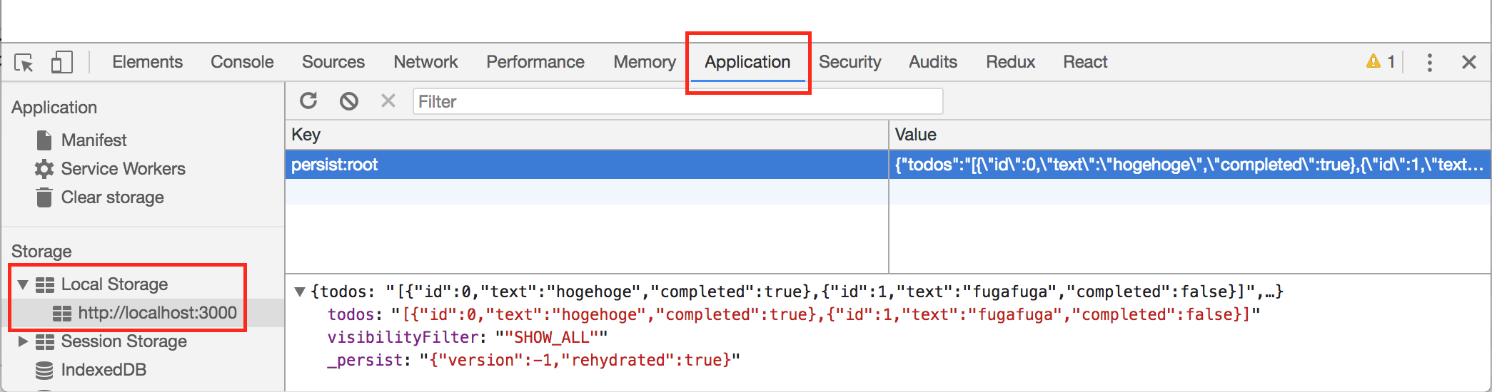 Storeの永続化にredux-persistを使う #React - Qiita