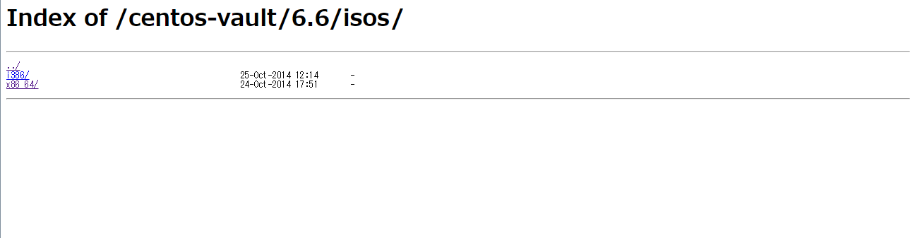 ちょっと古いCentOSのisoファイルを入手する(CentOS6.4, CentOS6.6) #download - Qiita