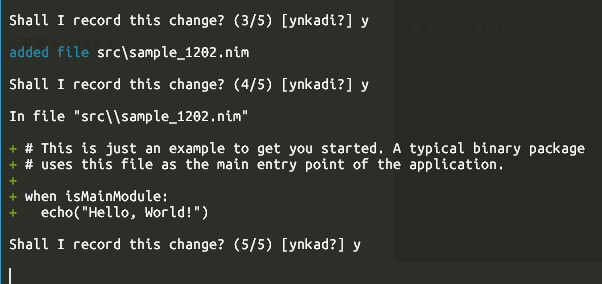 Pijul という VCS を体験した - Qiita
