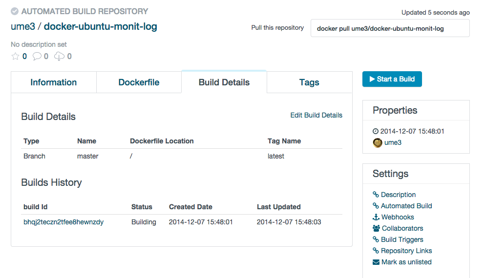 Ubuntu+Monit+Fluentd起動の自作DockerイメージをDockerHubに配置までをやってみた #monit - Qiita