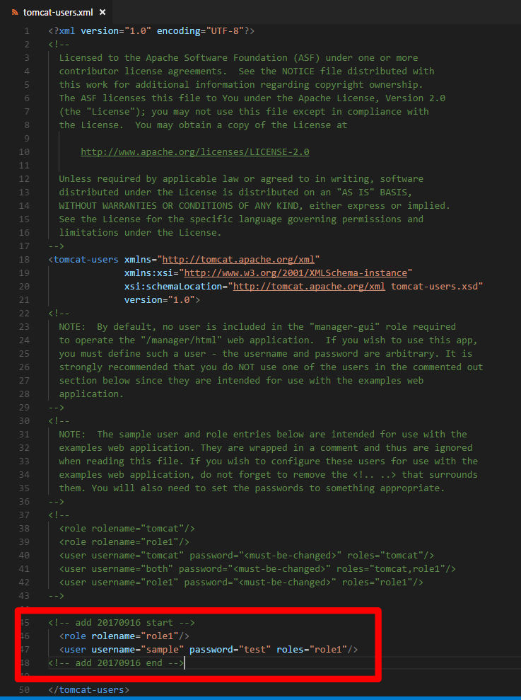 tomcatでBasic認証を有効にする方法 #Tomcat - Qiita