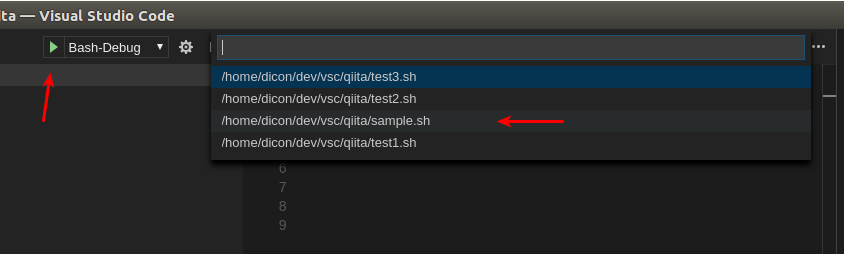 Bash(Ubuntu)をVisual Studio Codeで使う。 #ba - Qiita