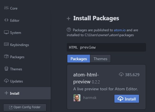 【ATOMの操作】記述中のHTMLをリアルタイムプレビューする #Markdown - Qiita